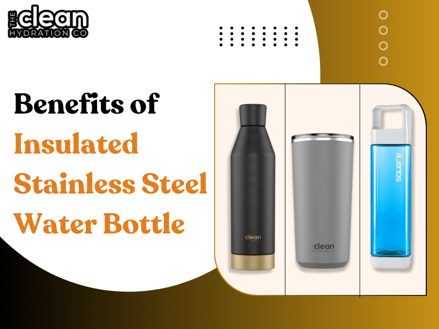 Benefits of Insulated Stainless Steel Water Bottle – The Clean ...
