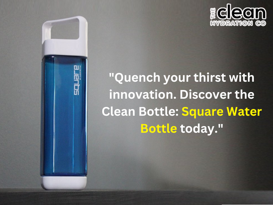 Innovative Hydration: Exploring the Square Water Bottle – The Clean ...